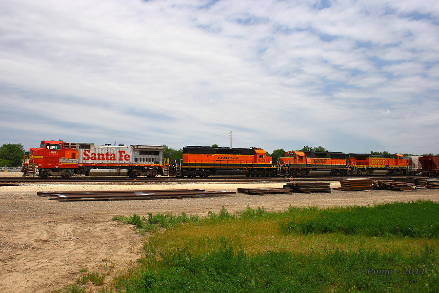 Westbound BNSF Local Train